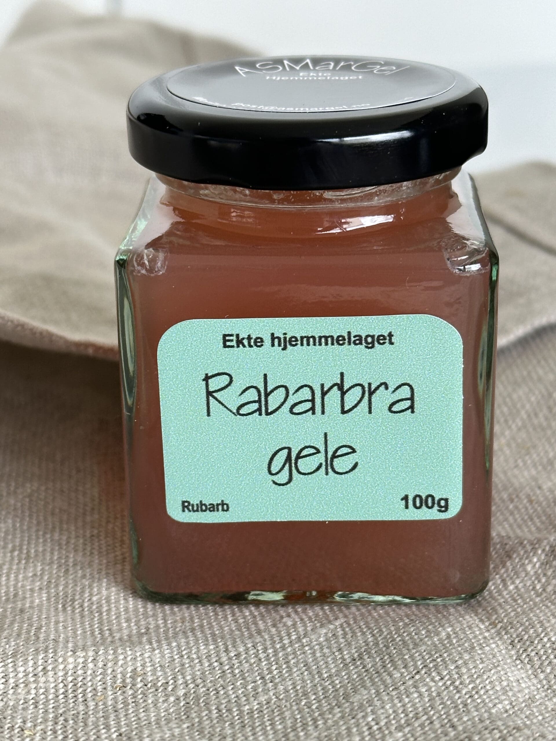 Rabarbra gele (100 g) - Dalheim Gård